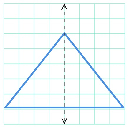 Copy the triangle in each of the following figures - Tutorix
